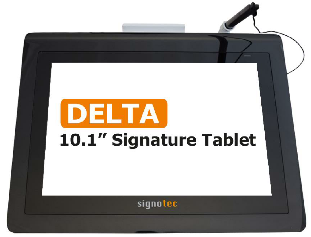 Unterschriftenpad (signotec Delta), inkl. Software & Lizenz für 3 Jahre ...